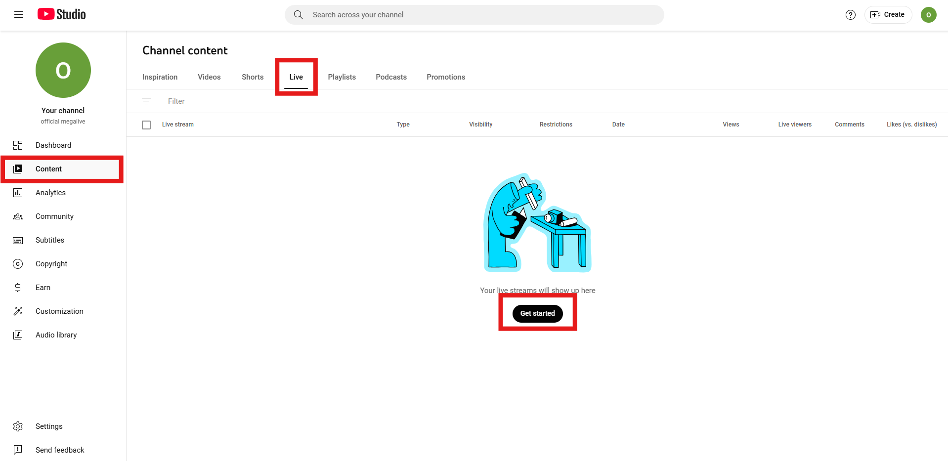 YouTube RTMP Channel Setup Guide – Megalive Help Center