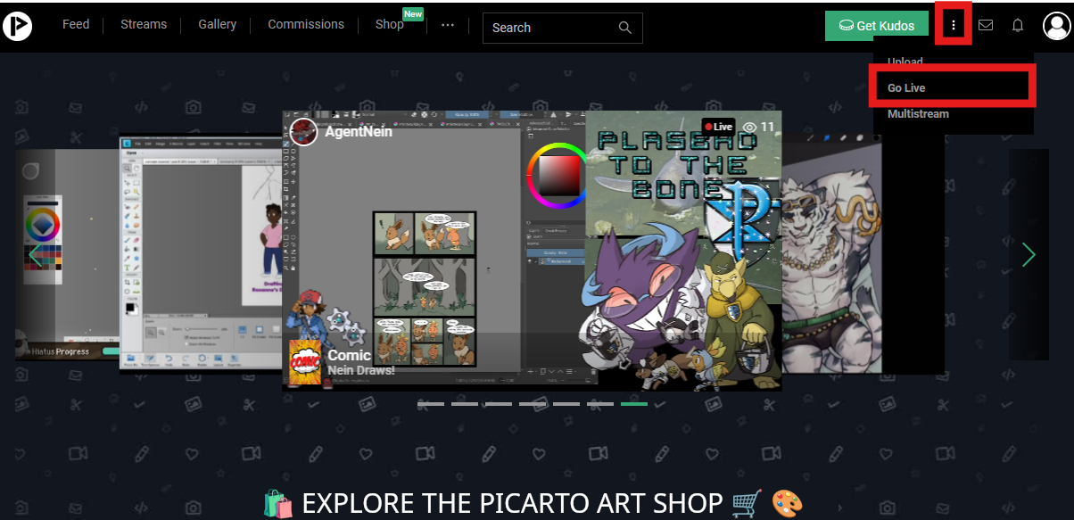 Picarto TV Channel Setup Guide – Megalive Help Center