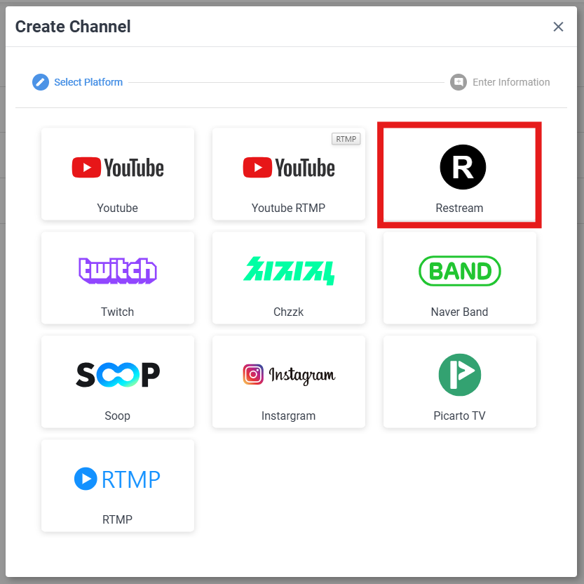 Restream Channel Setup Guide – Megalive Help Center